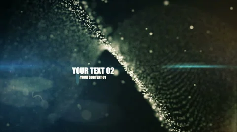 Particle After Effects 模板 - After Effects 项目 | Pond5