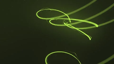 Particle light trail. Light Streak on is... | Stock Video | Pond5