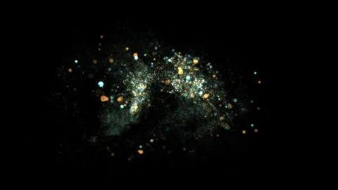 Particle scene background | Stock Video | Pond5