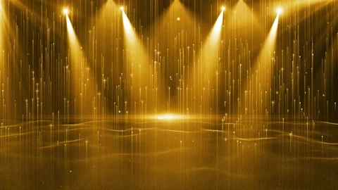 The particle spot spotlight flashes the ... | Stock Video | Pond5