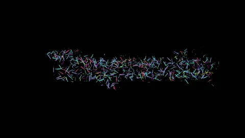 Particles animation as sprite of many co... | Stock Video | Pond5