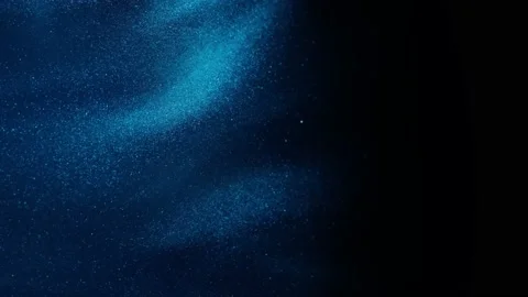 Particles blue cinematic concert black b... | Stock Video | Pond5