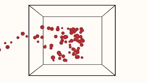 Particles captured in filter . 3d animat... | Stock Video | Pond5