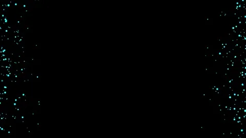 Particles effects animation black screen... | Stock Video | Pond5
