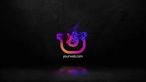 Particles Fade Logo animation ~ After Effects #235824993