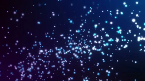 Particles flow. Celebratory background. ... | Stock Video | Pond5