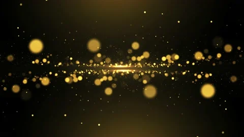 Particles Gold Background Loop | Stock Video | Pond5
