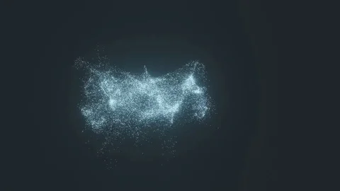 Particles HD Animation, Abstract Light P... | Stock Video | Pond5