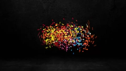 After Effects Template: Particles Logo #233035378 | Pond5