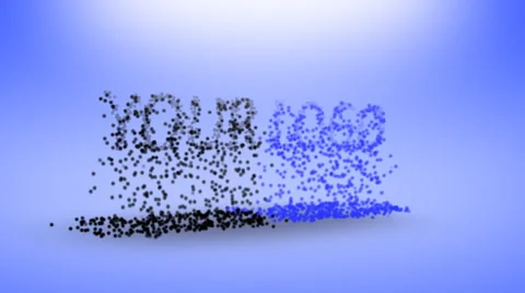 Particles logo Reveal ~ After Effects Template #47857377