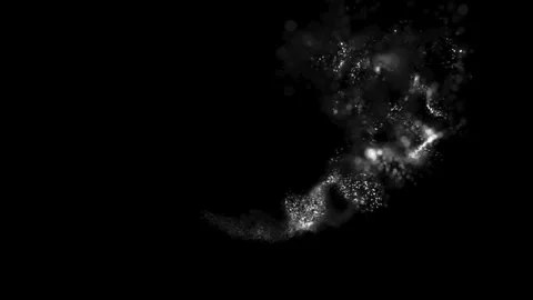 Particles Moving Background. fast energy... | Stock Video | Pond5