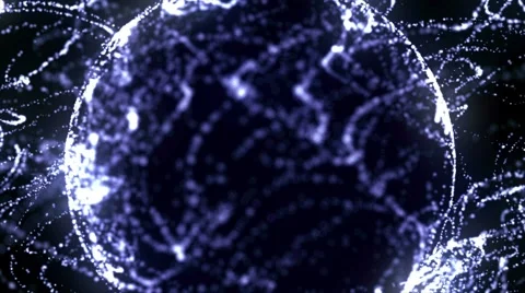 Particles Ring Abstract Animation Backgr... | Stock Video | Pond5