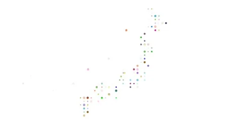 Particles Shaping Dynamic Video Outline ... | Stock Video | Pond5