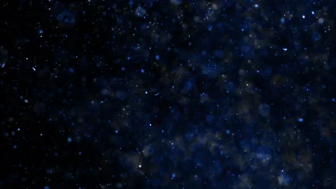 Particles with thick density of blue and... | Stock Video | Pond5