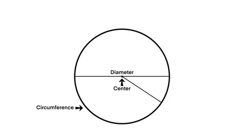 Parts of a circle illustration, Basic ge... | Stock Video | Pond5