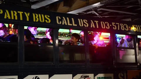 Party In Bus Stock Videos – Royalty-Free HD & 4K Videos | Pond5