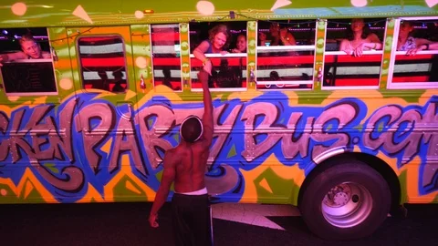 Filled Bus Stock Videos – Royalty-Free HD & 4K Videos | Pond5