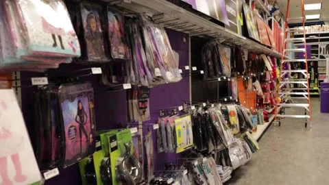 Party City retail store interior pan of ... | Stock Video | Pond5