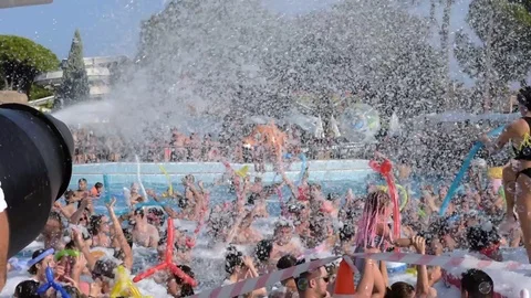 Pool Party Stock Videos – Royalty-Free HD & 4K Videos | Pond5