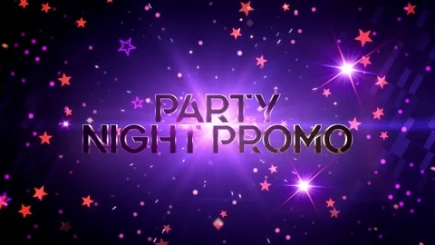 Party Night Promo ~ After Effects Project #193284155 | Pond5