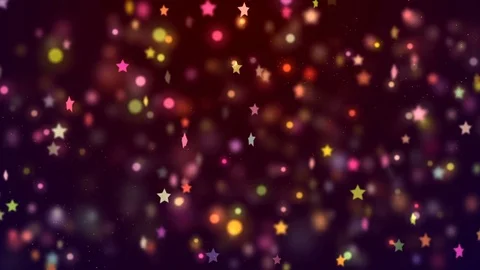 Party Particles Floating Motion Backgrou... | Stock Video | Pond5