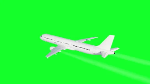 Airplane Animation Stock Video Footage | Royalty Free Airplane ...
