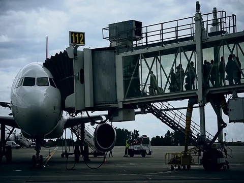 Jetway Stock Footage ~ Royalty Free Stock Videos | Pond5