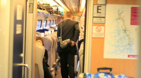 Ticket Inspector Stock Video Footage | Royalty Free Ticket Inspector ...