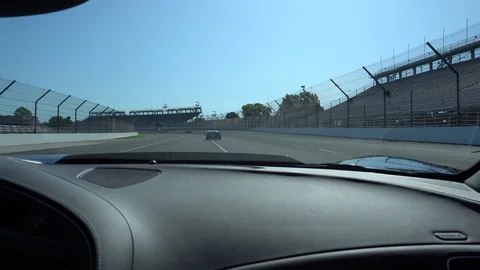 Passenger's view of a super car racing a... | Stock Video | Pond5