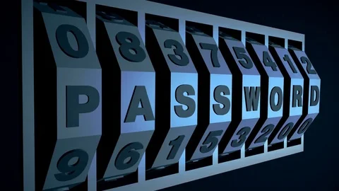"PASSWORD" Security Concept Animation - ... | Stock Video | Pond5