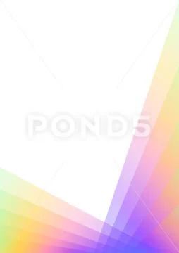 Pastel rainbow layer abstract background: Royalty Free #128255034