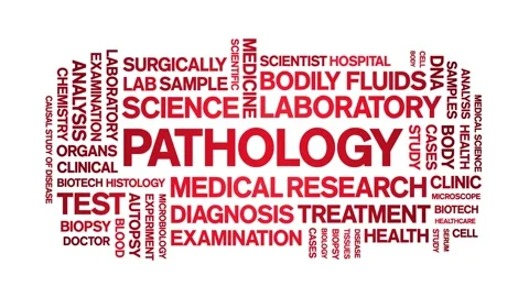 Pathology animated word cloud,animation ... | Stock Video | Pond5