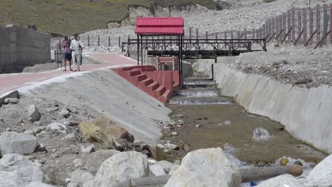Pathway of Kedarnath Temple | Stock Video | Pond5
