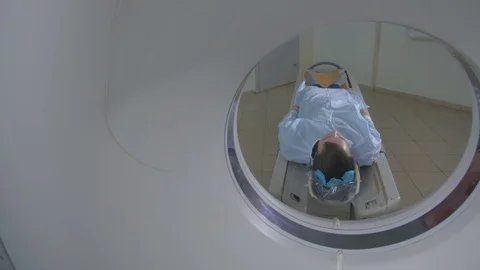 Patient in a Emergency hospital MRI scan... | Stock Video | Pond5