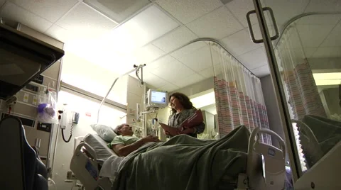 Patient In Hospital | Stock Video | Pond5