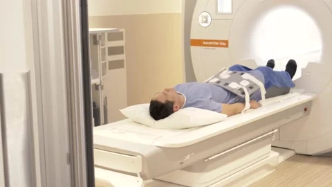Patient in MRI machine | Stock Video | Pond5