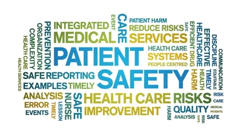 Patient Safety animated word cloud,anima... | Stock Video | Pond5
