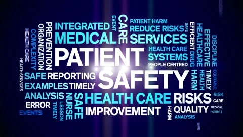 Patient Safety animated word cloud,anima... | Stock Video | Pond5