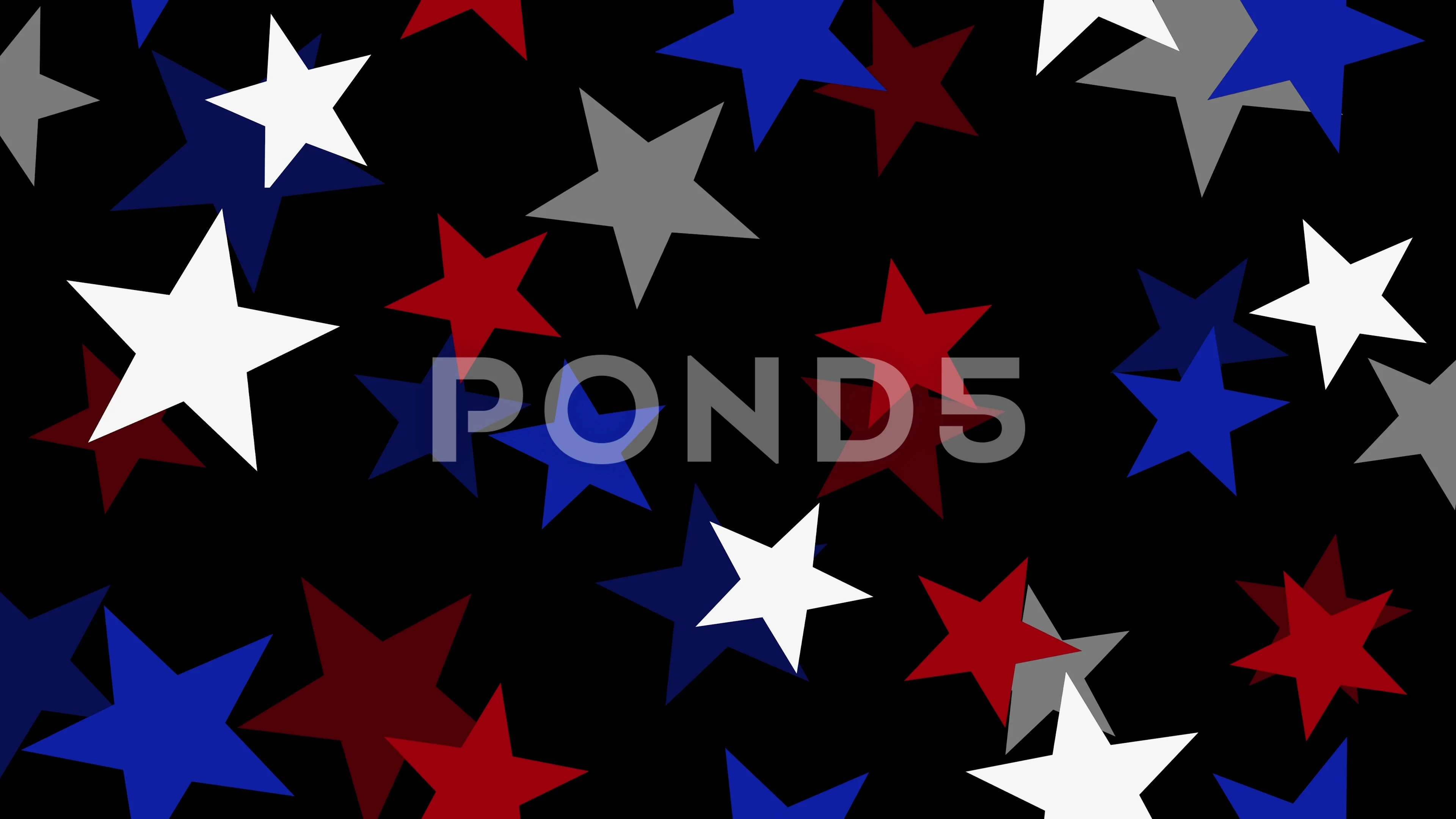 Blue Star Background Patriotic