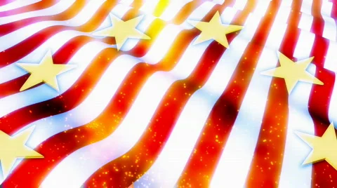 Patriotic Looping Background | Stock Video | Pond5