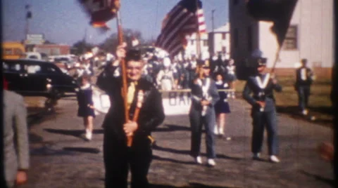 Small Town Parade Stock Video Footage | Royalty Free Small Town Parade ...