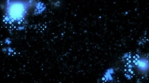 Pattern of moving and pulsating in space... | Stock Video | Pond5