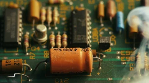 PC system failure. Motherboard failure. ... | Stock Video | Pond5