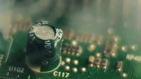 PC system failure. Motherboard failure. ... | Stock Video | Pond5