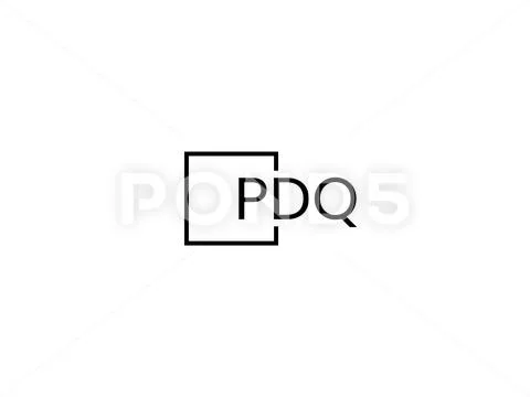 PDQ letter initial logo design vector illustration Illustration #198869100