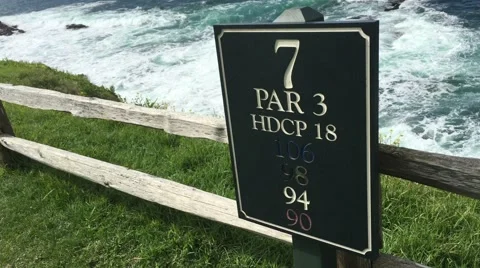 Pebble Beach Golf Stock Video Footage | Royalty Free Pebble Beach Golf ...