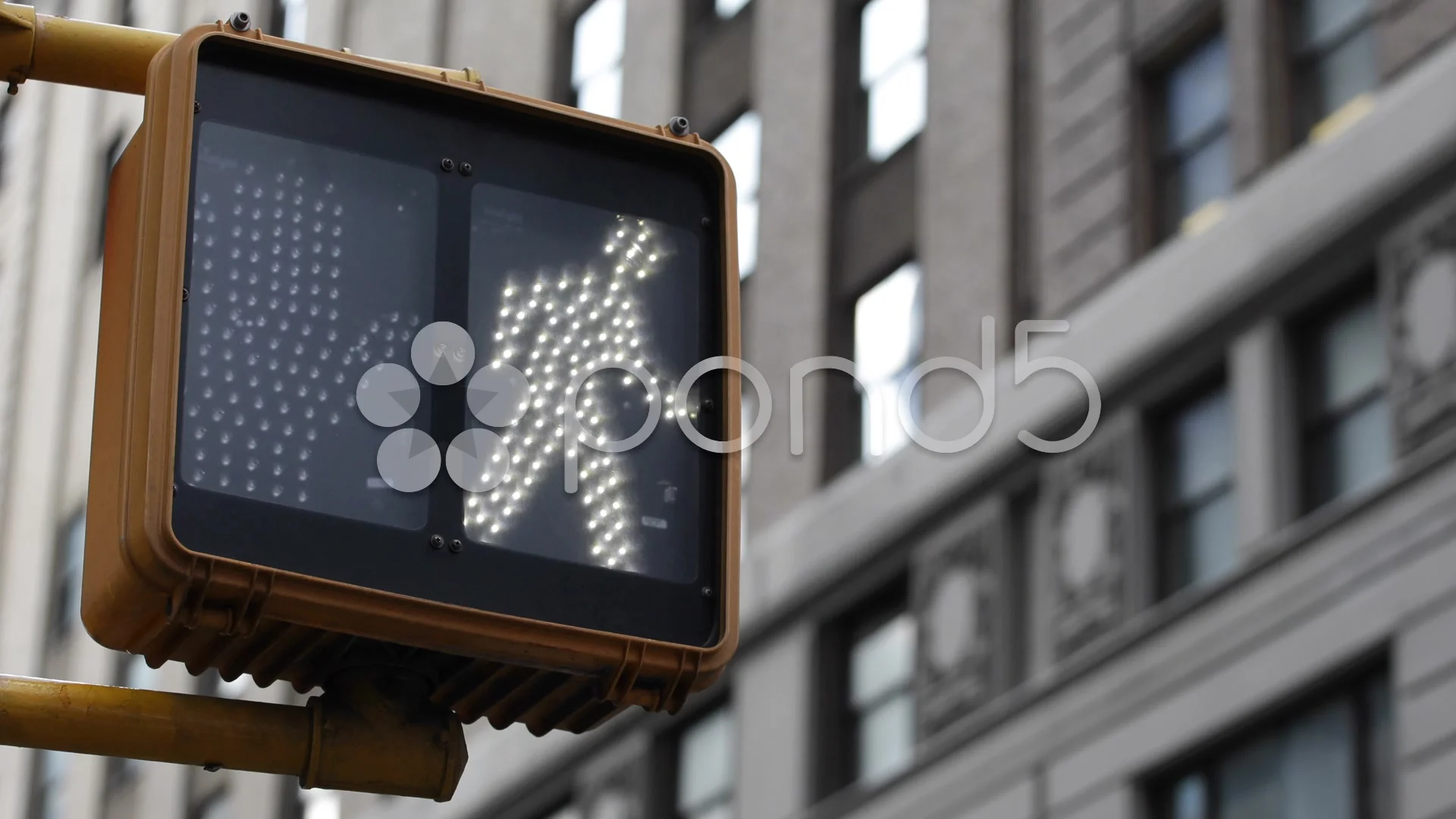 Illuminated Crosswalk Sign News Flash • Brownsburg Installs New