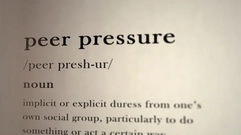Peer Pressure Stock Footage ~ Royalty Free Stock Videos | Pond5