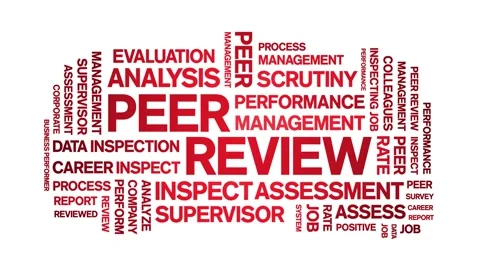 Peer Review animated word cloud,animatio... | Stock Video | Pond5