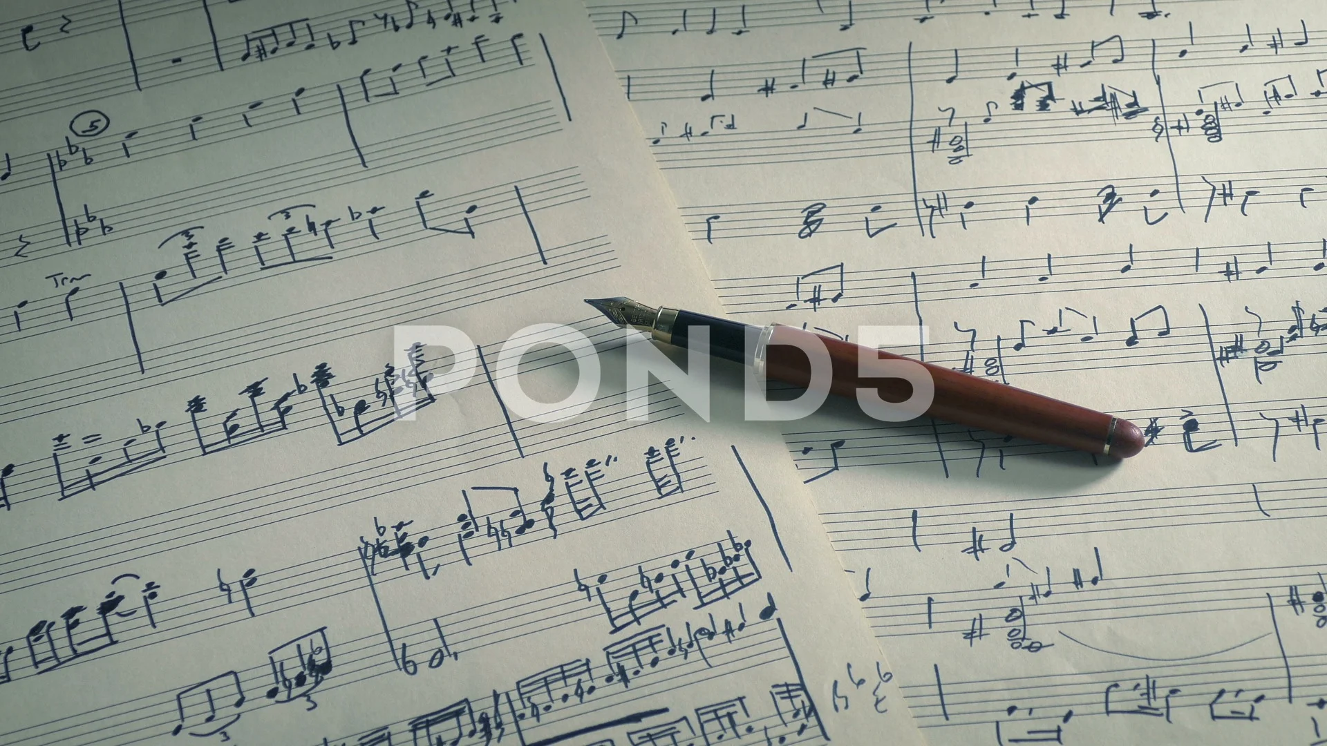 Music Written In Music Notes